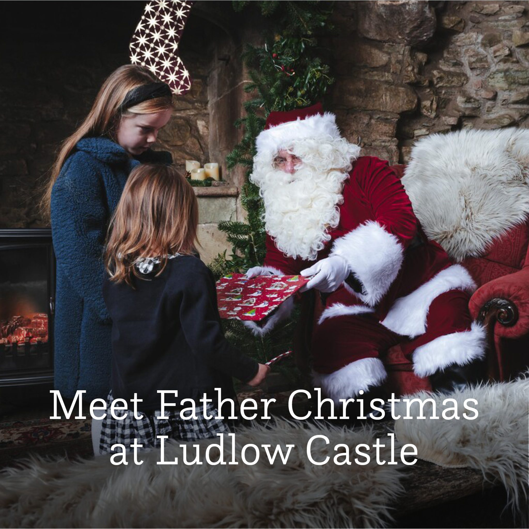 Meet Father Christmas at Ludlow Castle 9th Dec - 24th Dec 2023 ...
